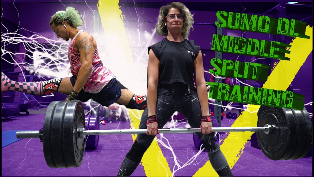 SUMO DEADLIFTS AND MIDDLE SPLITS DUBAI TRAINING VLOG - YouTube