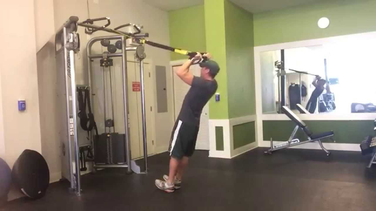 TRX Reverse Bicep Curl - Online Personal Trainer - YouTube