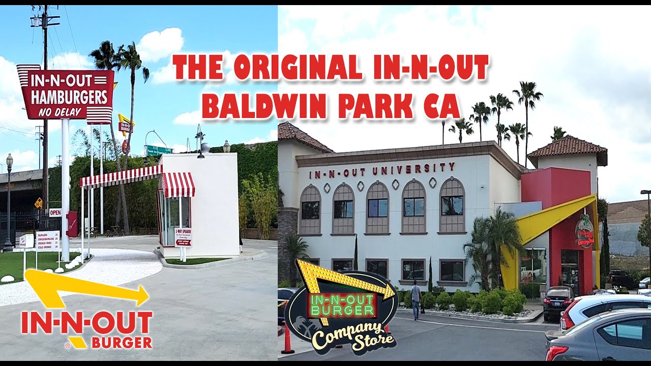🔥 The Original 1948 In-N-Out Burger 🍔 Company Store University Museum ...