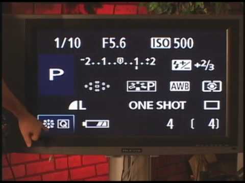 Canon 5D Mark II:: Shooting Info Screen - YouTube