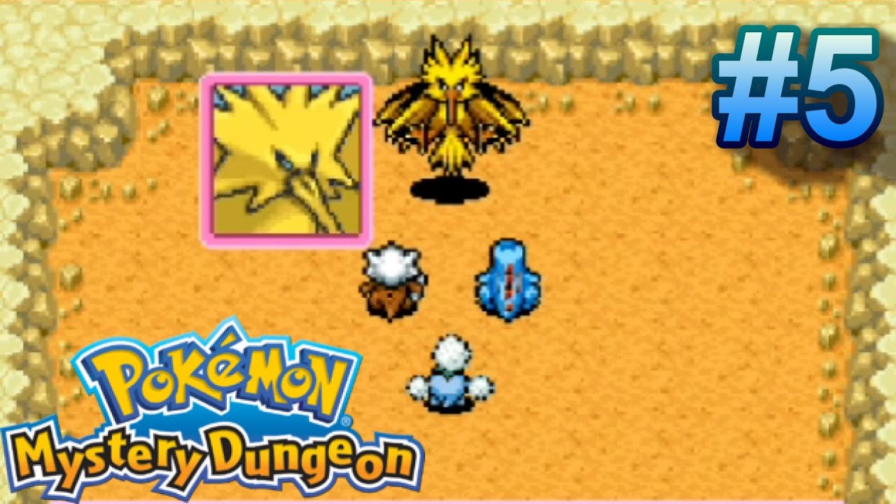 Pokemon Mystery Dungeon: Blue Rescue Team - Walkthrough Part 5 - Zapdos ...