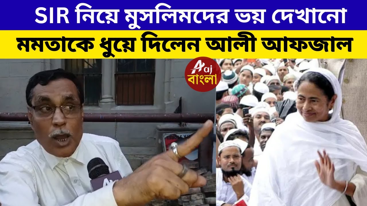 Ali Afjal Chand on Mamata Banerjee | SIR নিয়ে মুসলিমদের ভয় দেখানো ...