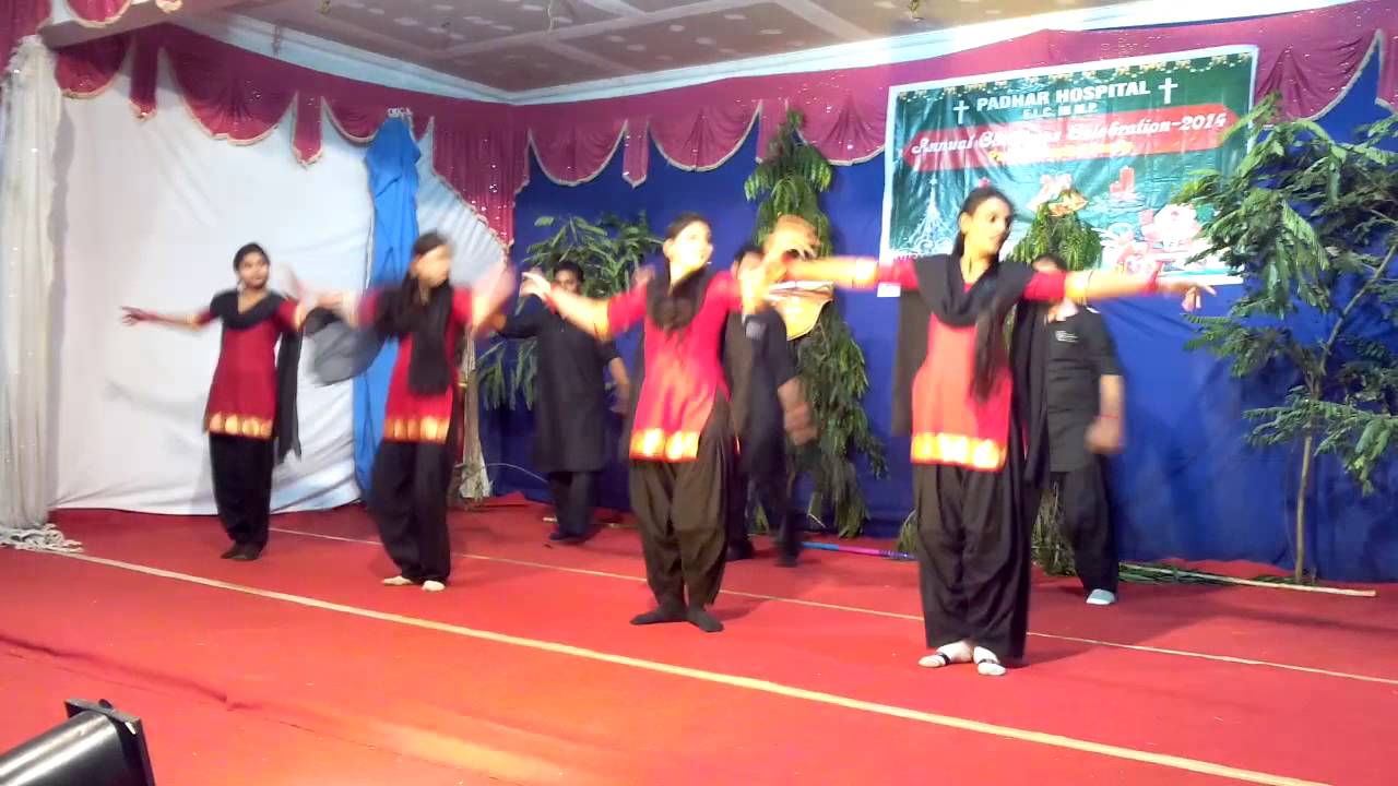 Malachi group yeshuve bhangra dance padhar hospial - YouTube