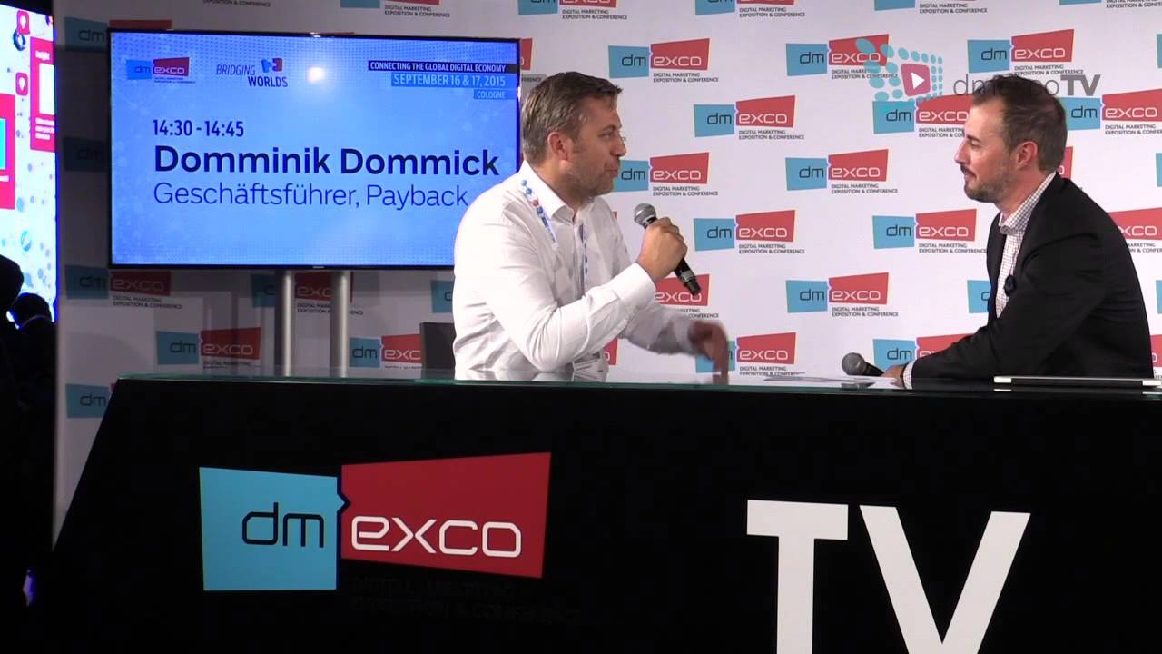 dmexo:talk // Domminik Dommick // Managing Director of Payback - YouTube
