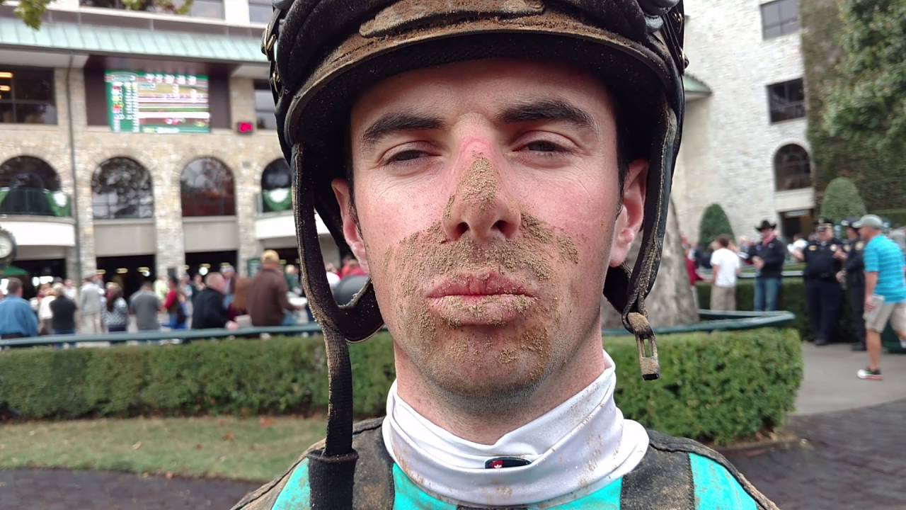 Tom Leach interviews jockey Florent Geroux on Catch a Glimpse (Fall ...