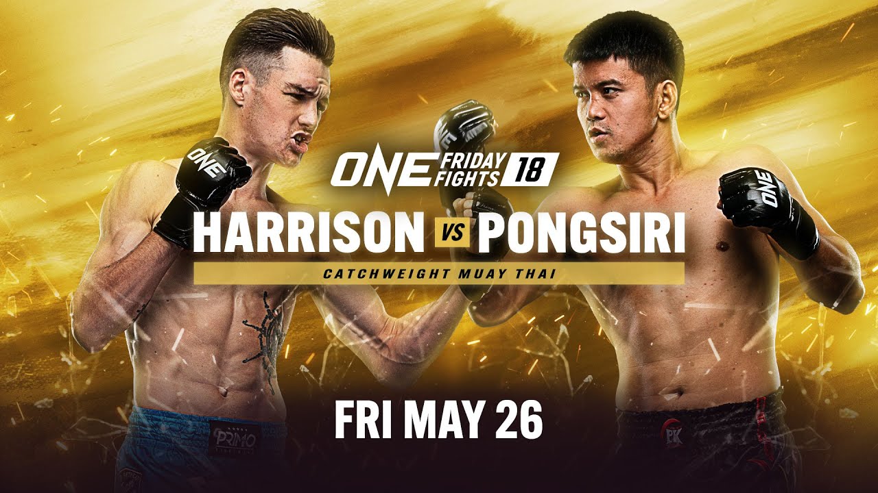 ONE Friday Fights 18: Tyson Harrison vs. Pongsiri - YouTube