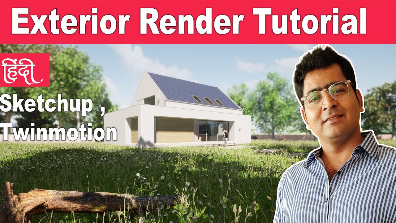 Twinmotion Exterior render from Sketchup I Twinmotion 2020.3 updated I ...
