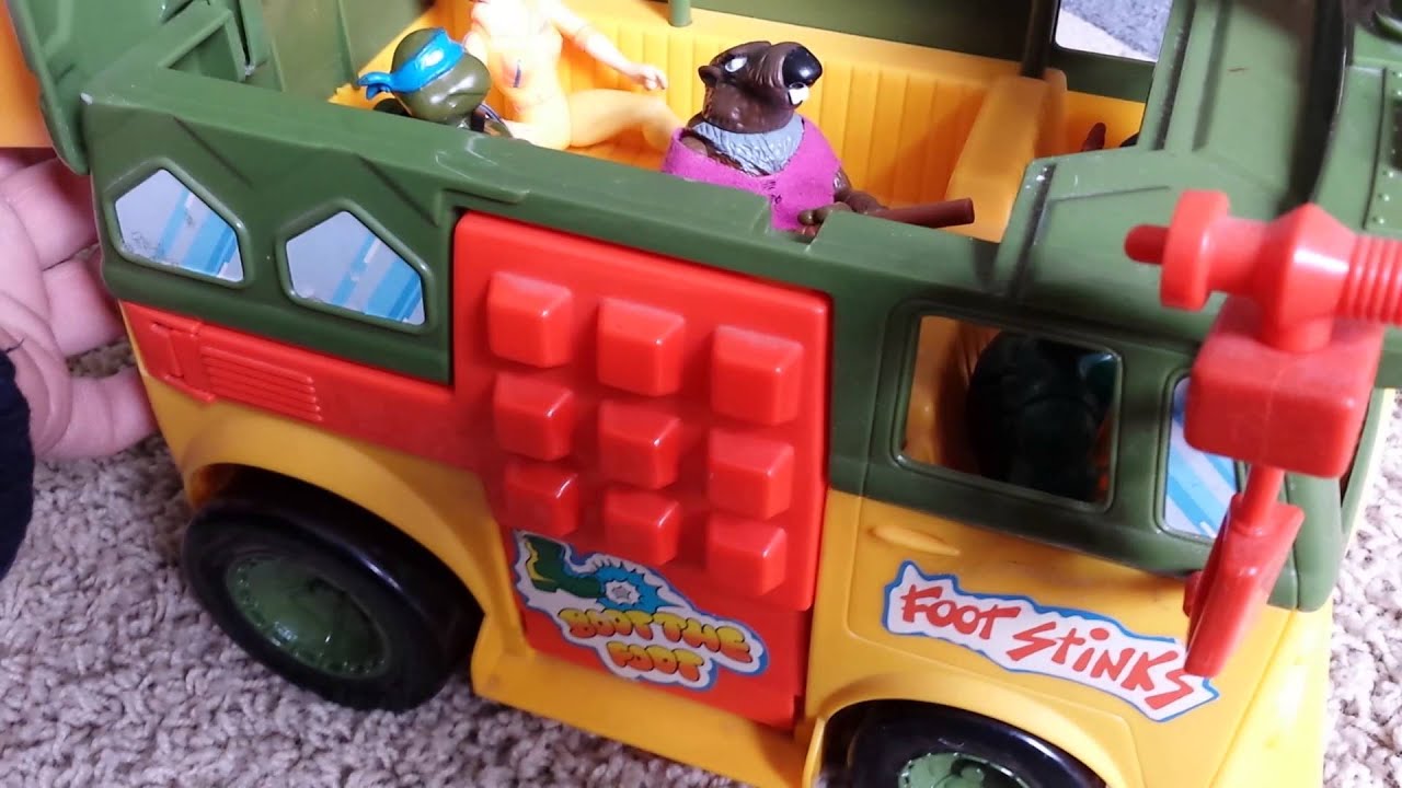 Teenage Mutant Ninja Turtle Party Wagon - YouTube