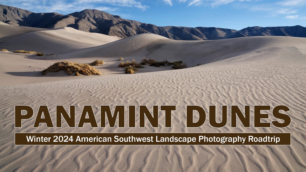 PANAMINT DUNES Landscape Photography - Death Valley National Park ...