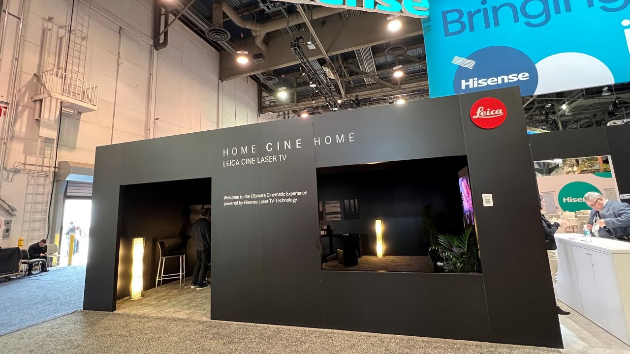 CES23: Hisense / Leica 8K UST, 110´´ OLED Display, Leica UST Heimkino ...