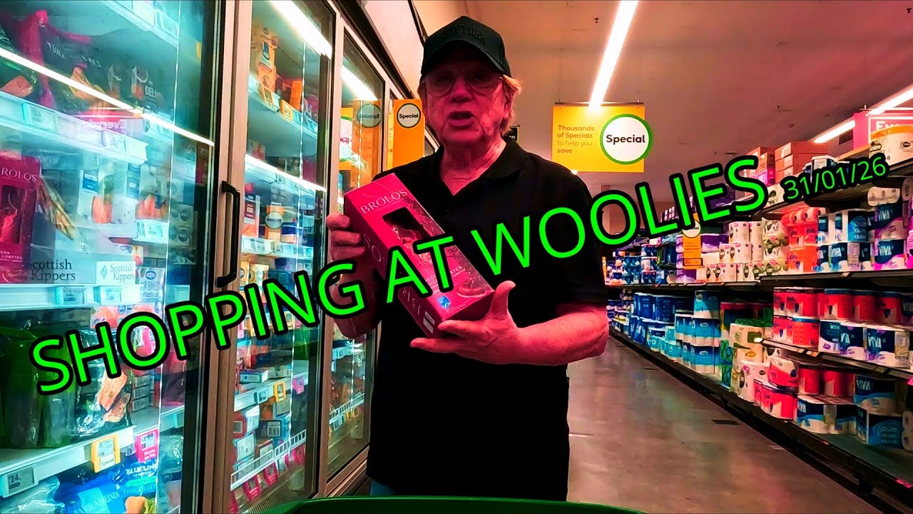 Frank McKay SHOPPING AT WOOLIES 31/01/26 - YouTube