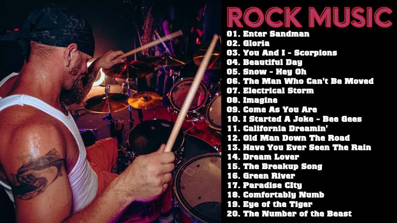 80s 90s Classic Hard Rock Collection - GNR, Metallica, ACDC, Nirvana ...