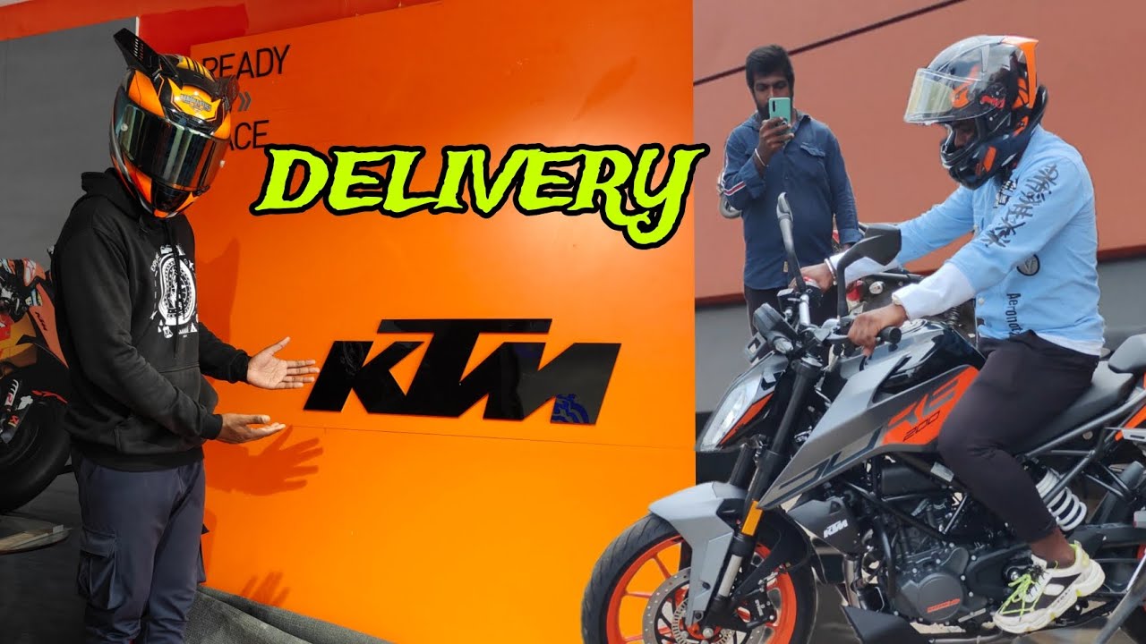 KTM BIKE DELIVERY #delivery #deliverytrading #deliveryboy - YouTube