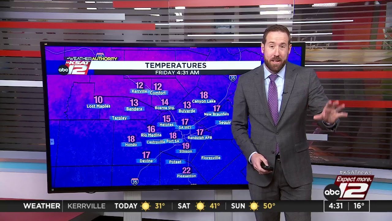 WATCH: Meteorologist Justin Horne gives his early weather forecast ...