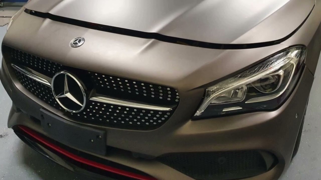 Mercedes CLA 250 Wrap - YouTube