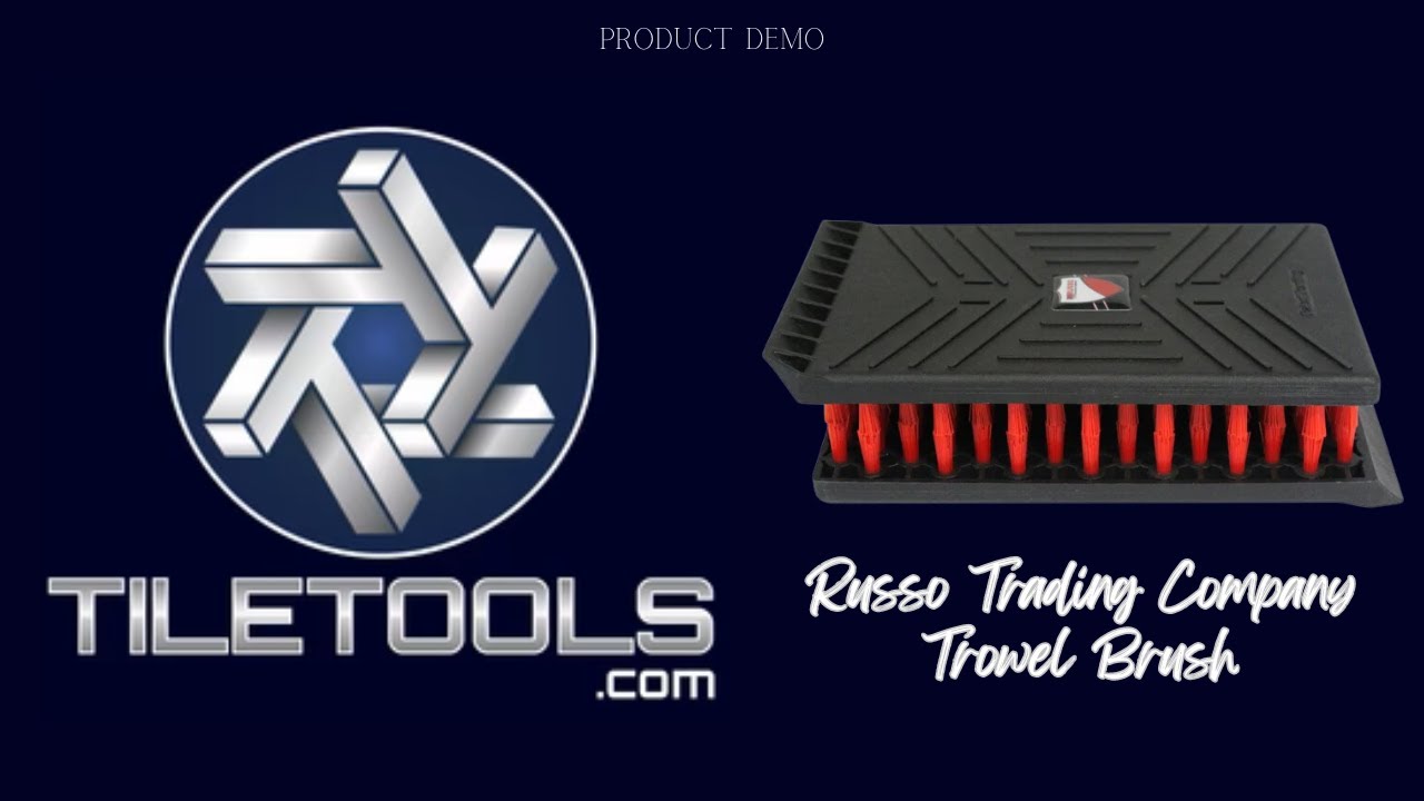 Revolutionize Trowel Care with RTC Trowel Brush - Dual Cleaning ...