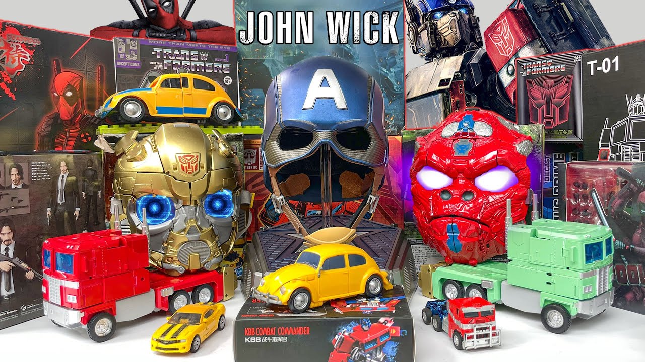 satisfaction Superhero Mask toy Collection,Robot Trucks, JOHN WICK'S ...