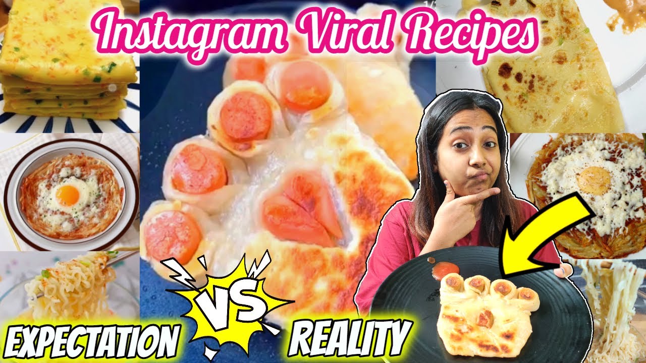 RECREATING and TESTING Viral Instagram Food (DELICIOUS) | ** Viral Food ...