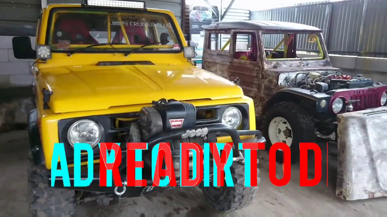 MODIF DAN RESTORASI JIMNY JADI CANVAS :GARASI DIRT #2 - YouTube