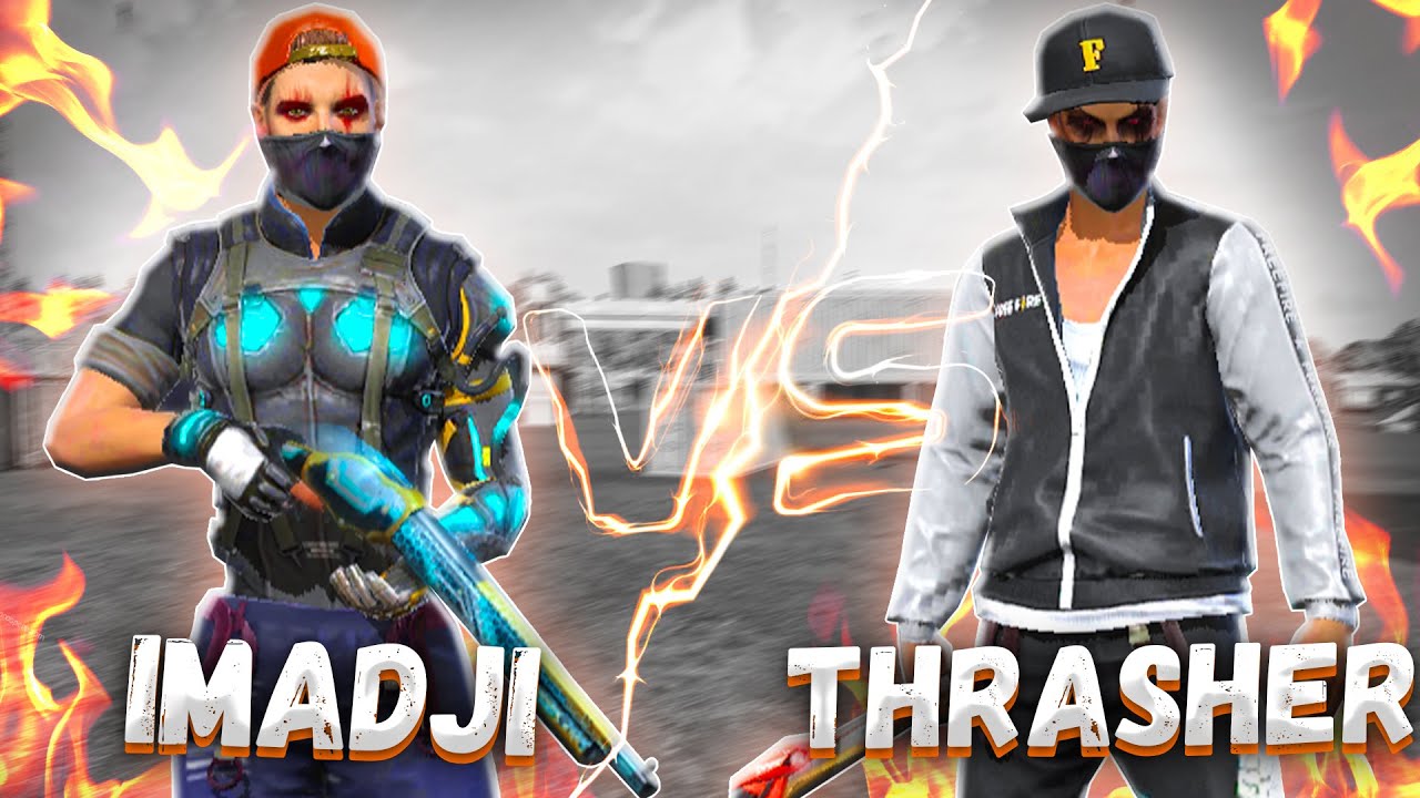IMADJI VS THRASHER Дружеский бой 🔥😱 - YouTube