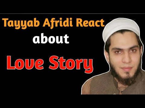 Tayyab Afridi Talk About LOVE STORY - YouTube