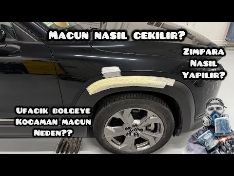 Macun Nasil çekilir ? Zimparasi Nasil Yapilir? Astar Nasil Uygulanir? Hepsi Burada !