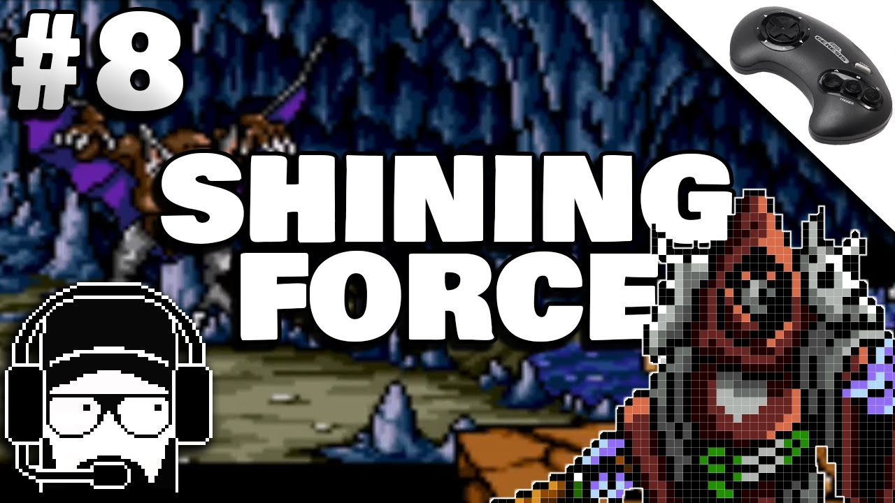 LogJammin' In The Cavern Of Darkness | Shining Force Walkthrough Part 8 ...