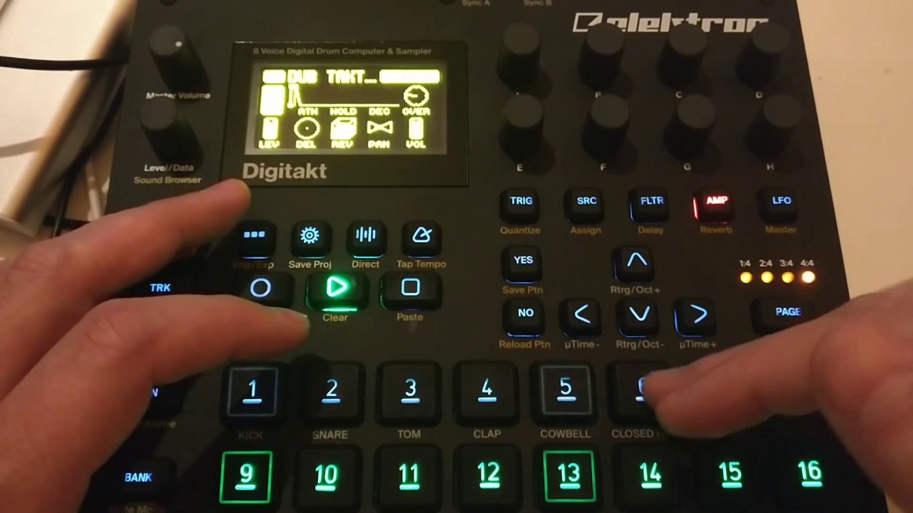 Elektron Digitakt First Play - YouTube