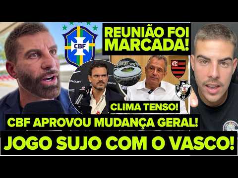 VASCO PREJUDICADO PELA CBF! MUDANÇA QUE PREOCUPA! REUNIÃO MARCADO COM O FLAMENGO! MARACANA PEDIDO!