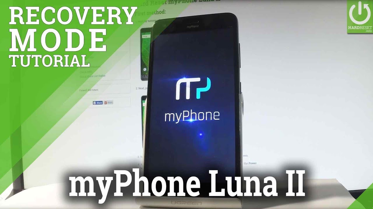 myPhone Luna II RECOVERY MODE / Enable Android Recovery Menu - YouTube