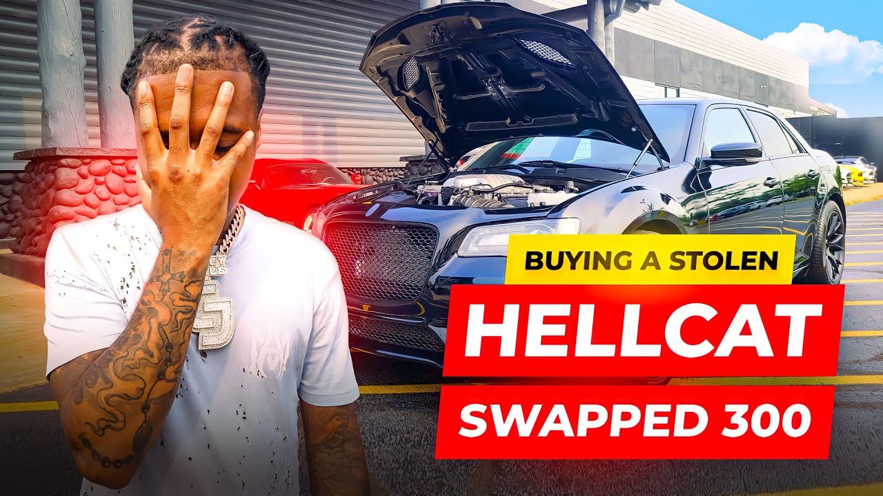 BUYING THE WORLDS CHEAPEST HELLCAT SWAPPED 300S - YouTube