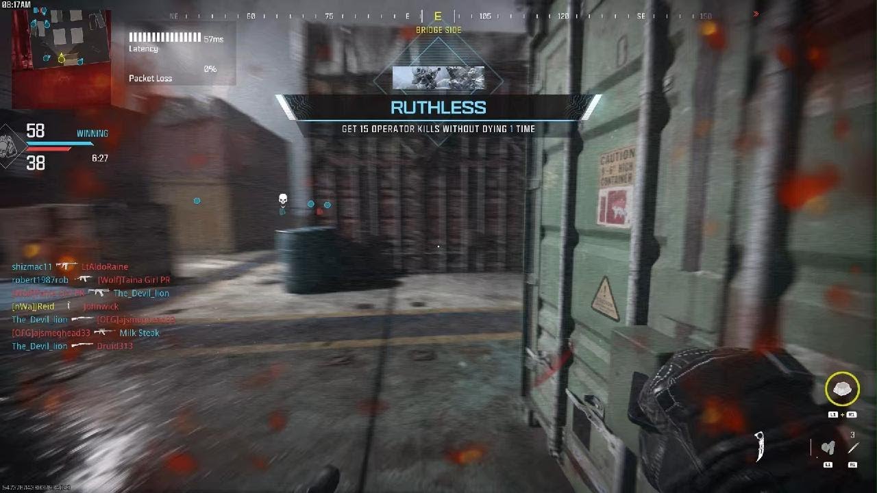 MW3 Ruthless 15 streak on Shipment Knives (Inhospitable Conditions ...