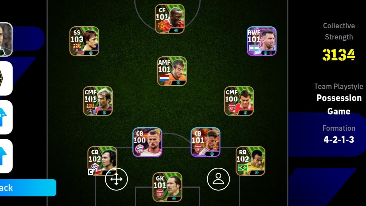 pes2025👾| new squad 2025😱 |best manager 😳#gamer #pes #efootball # ...