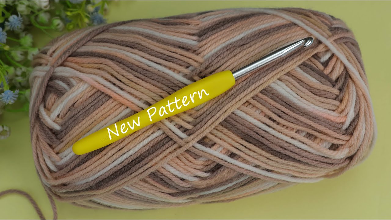 This 2 Row Crochet Pattern is So Simple, Yet It Looks Absolutely ...