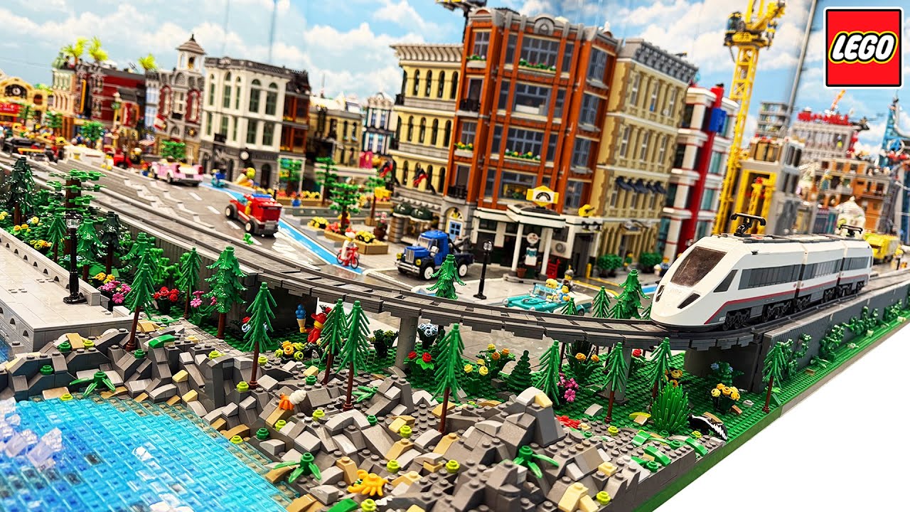 Upgrading the LEGO City Landscaping - YouTube