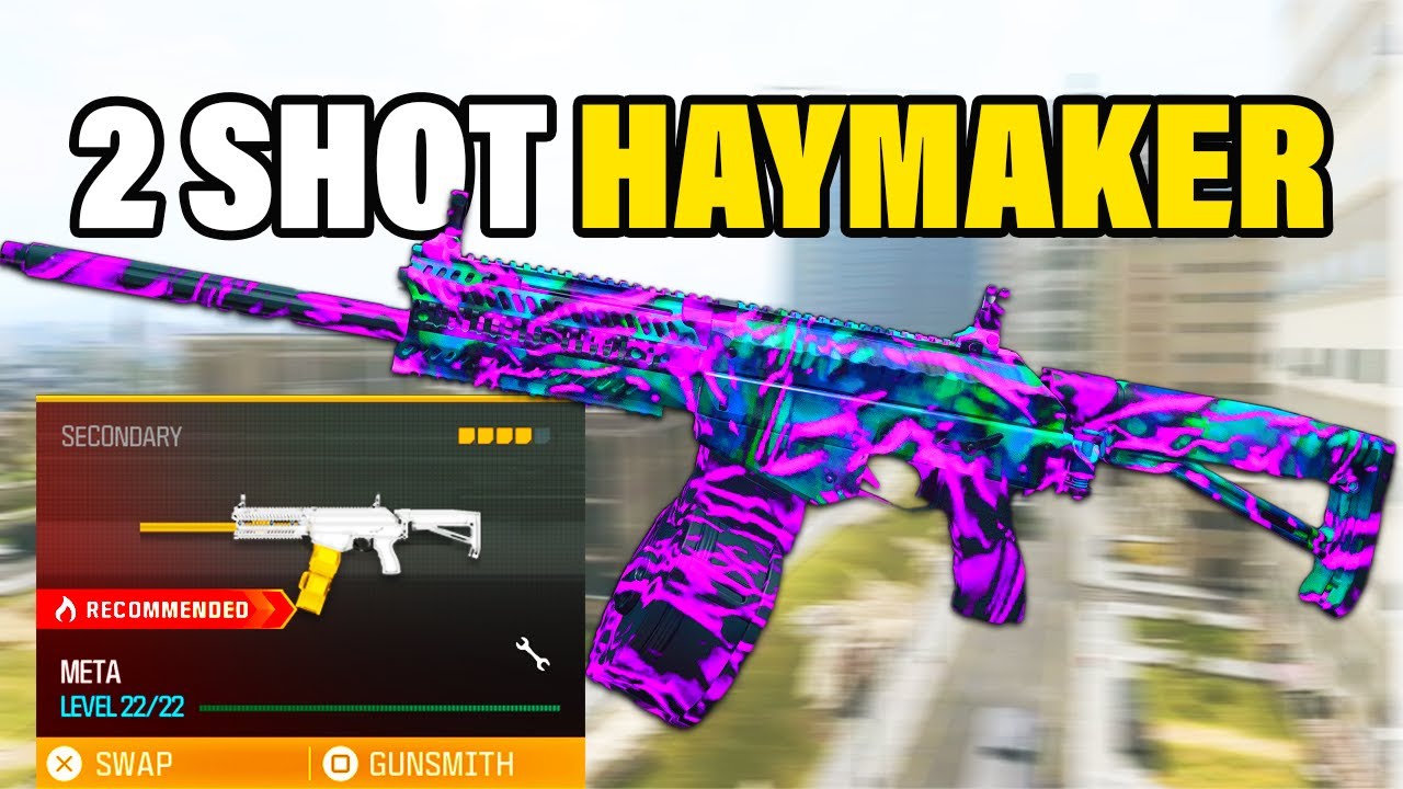 the *2 SHOT* HAYMAKER in Warzone 3! - YouTube
