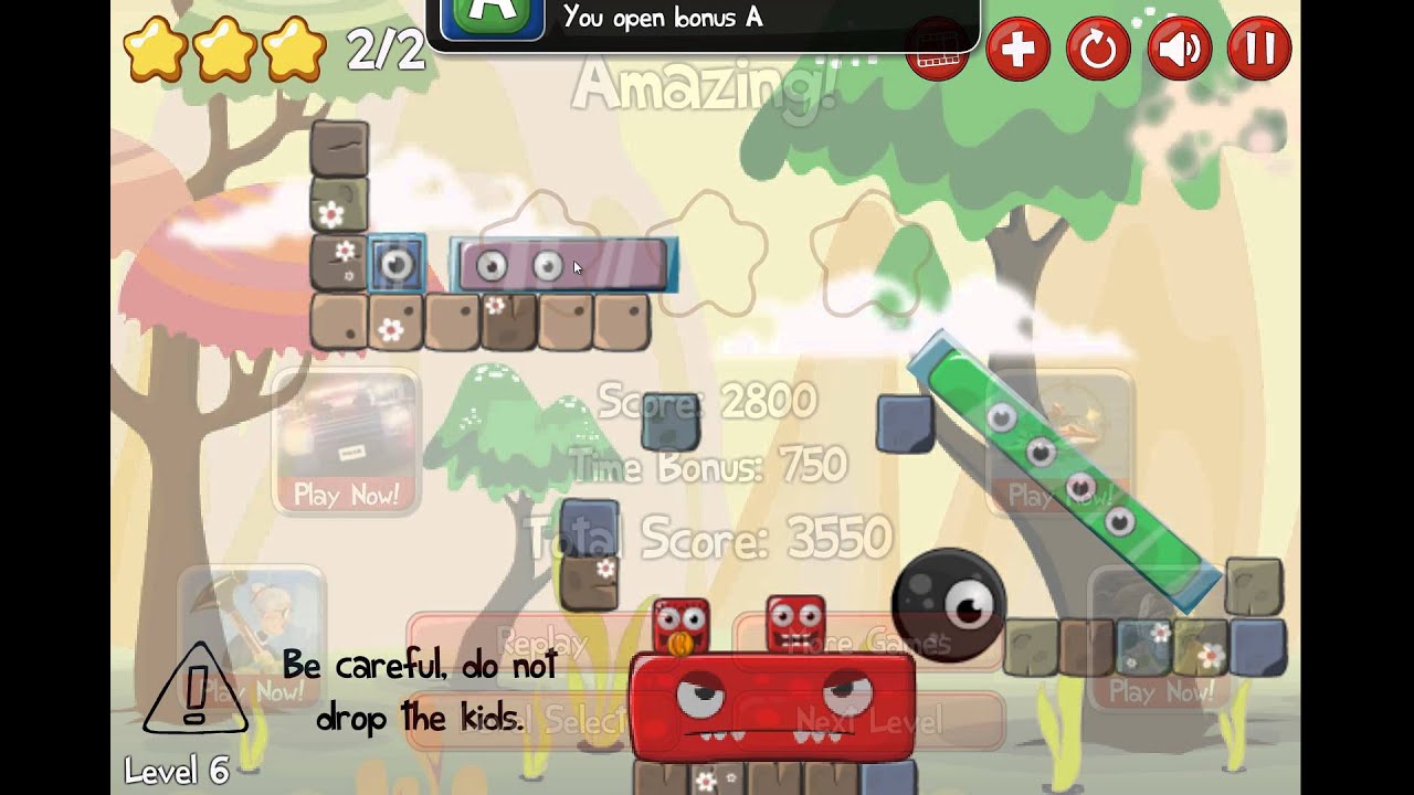 Monsterland 4: One more Junior -- Level 6 Walkthrough - YouTube