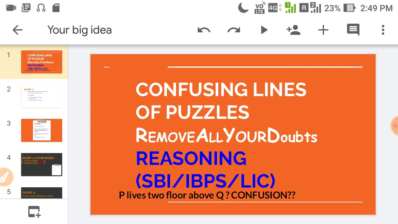 Confusing lines in puzzles -1। Reasoning for Banking exams।Competitive ...