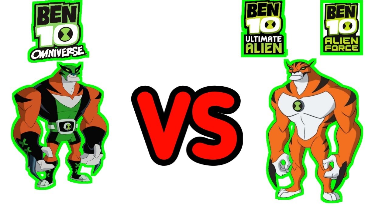Ben 10 omnivers vs Ben 10 ultimate alien/Alien force art work |best ...