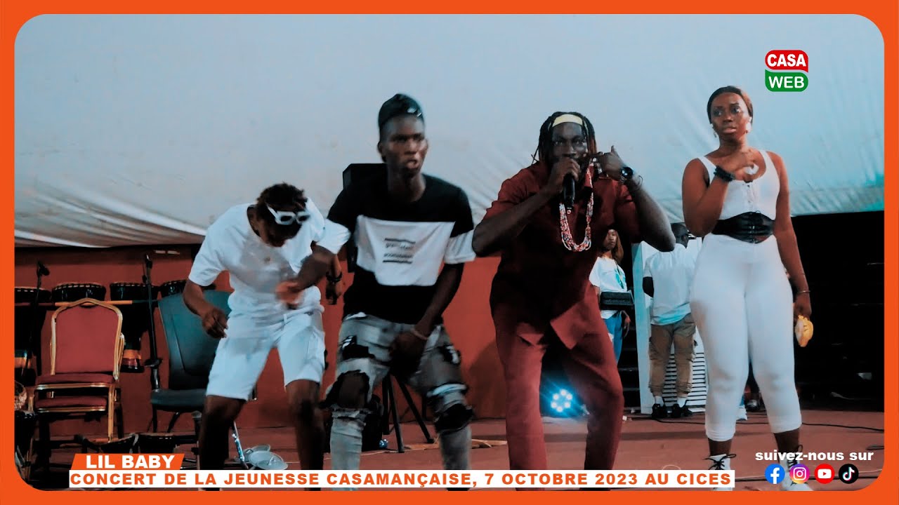 LIL BABY LIVE PERFORMANCE CICES DAKAR - YouTube