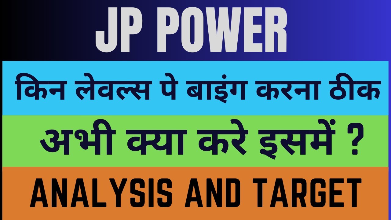 Jp power share analysis | Jp power share target price - YouTube