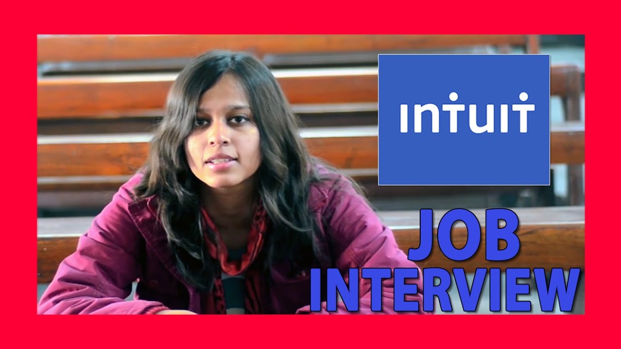 Job interview in campus placement - Intuit - YouTube
