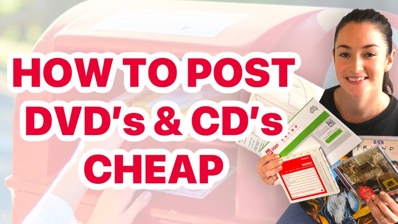 How To Post DVD's and CD's cheap with Australia Post - YouTube
