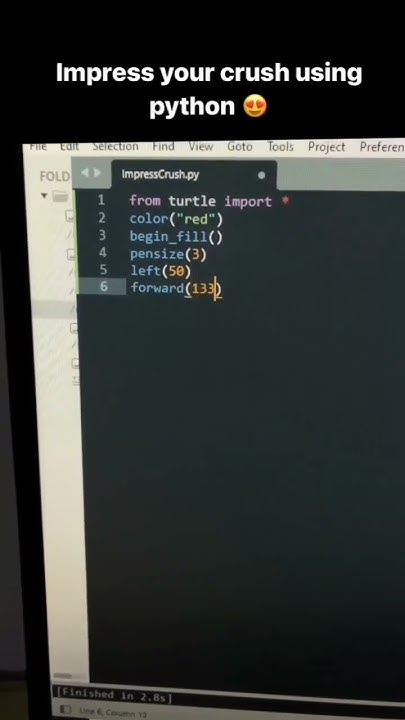 Impress Your Crush Using Python Animation In Python Pythonprogramming Animation