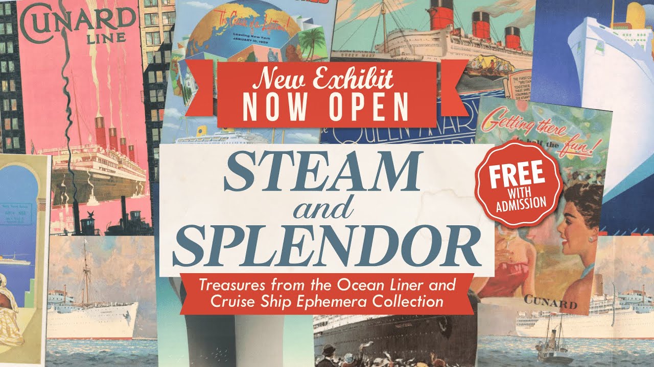 Steam And Splendor: Treasures From The Ocean Liner And Cruise Ship ...