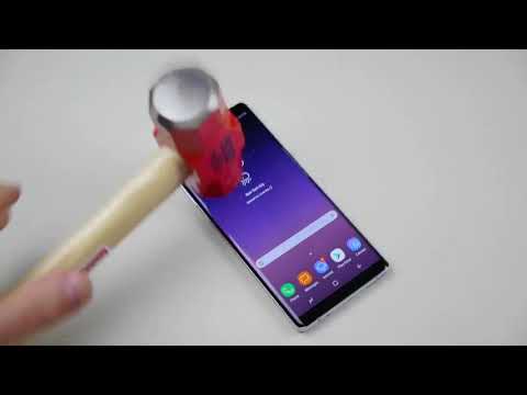 Samsung Galaxy Note 8 dayanıklılık testi