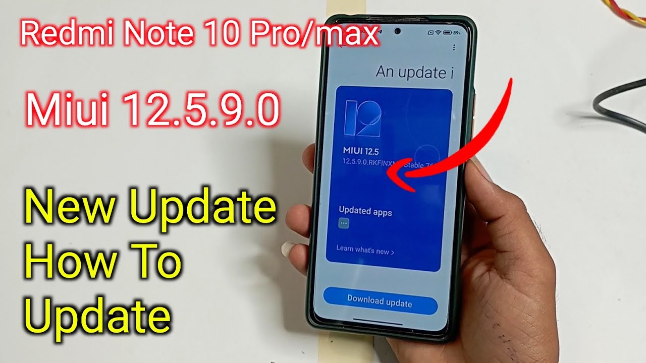 Redmi Note 10 Pro & Pro Max miui 12.5.9.0 New Update | Redmi Note 10 ...