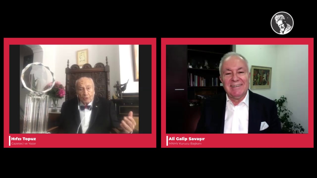 Hıfzı Topuz ve Ali Galip Savaşır, Nâzım Hikmet CANLI yayınında - YouTube