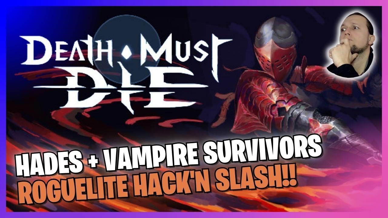 ROGUELIKE de Sobrevivência de Hordas NOVO! | Death Must Die Demo ...