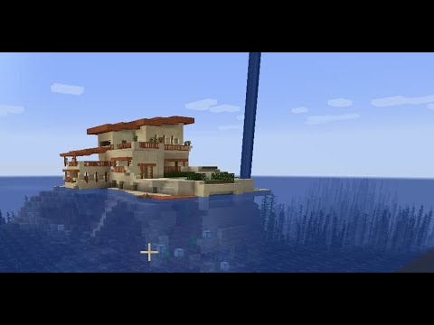 Minecraft Island House - YouTube